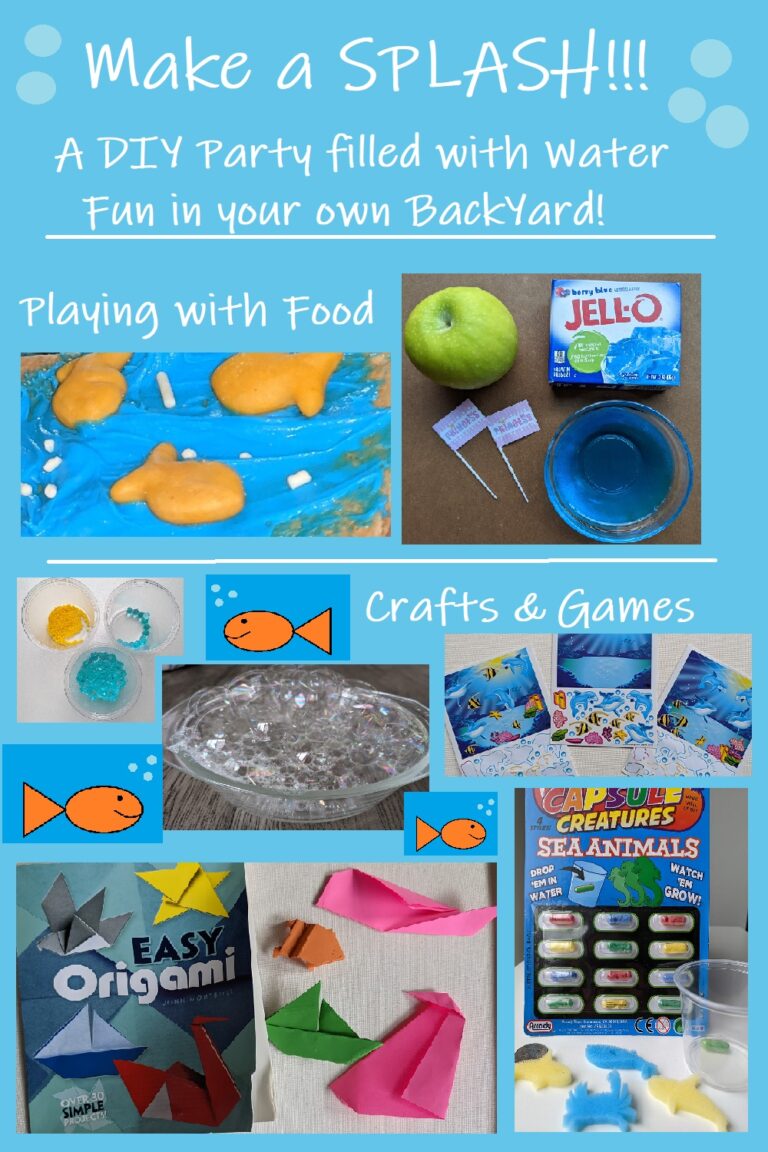 Easy DIY Outdoor Water Party in the Backyard – Decorations, Food ...