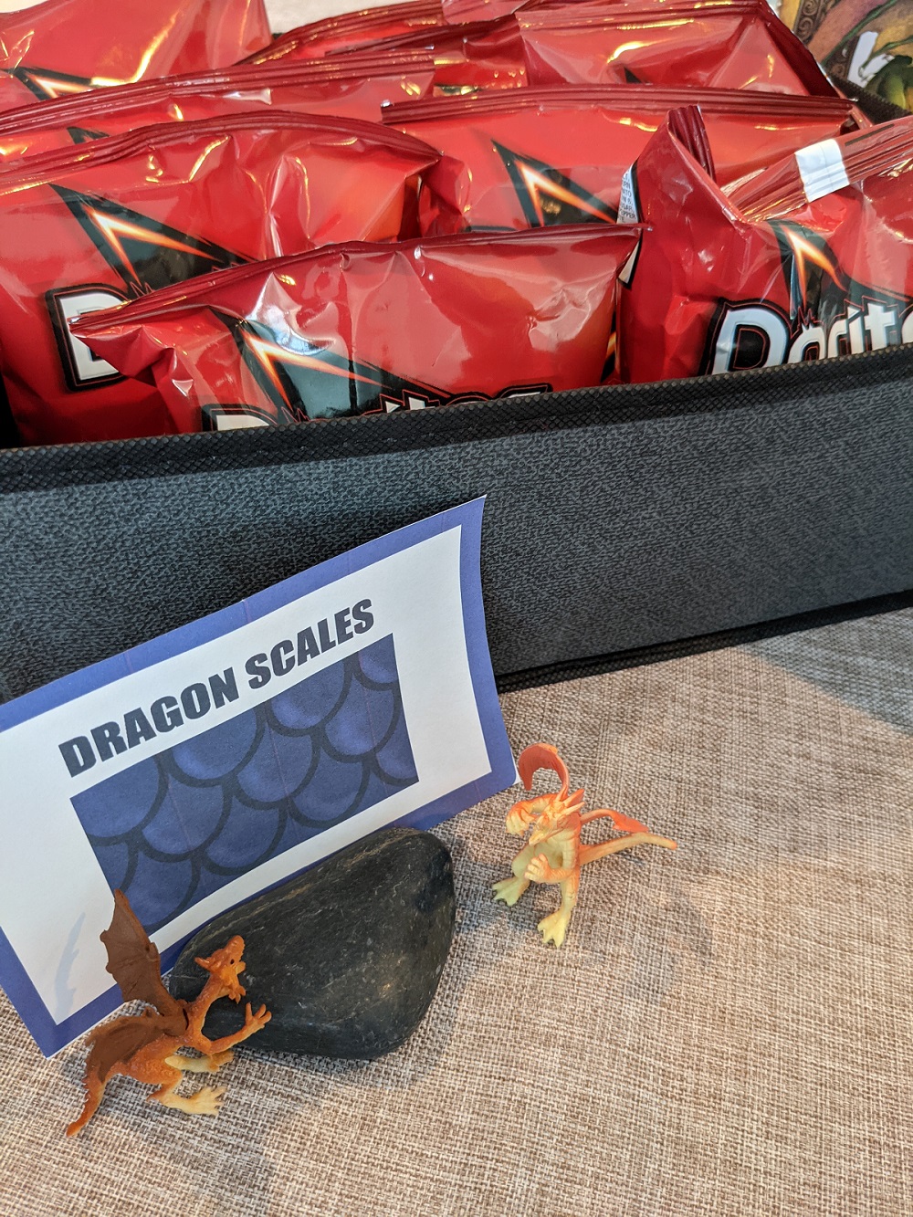 An Easy, Budget-Friendly, Decorative, Dragon-Themed Party Food Table ...