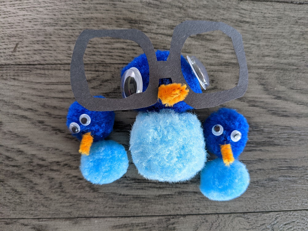 A Quick, Easy, & Inexpensive How-to – Pom Pom Penguin Craft ...