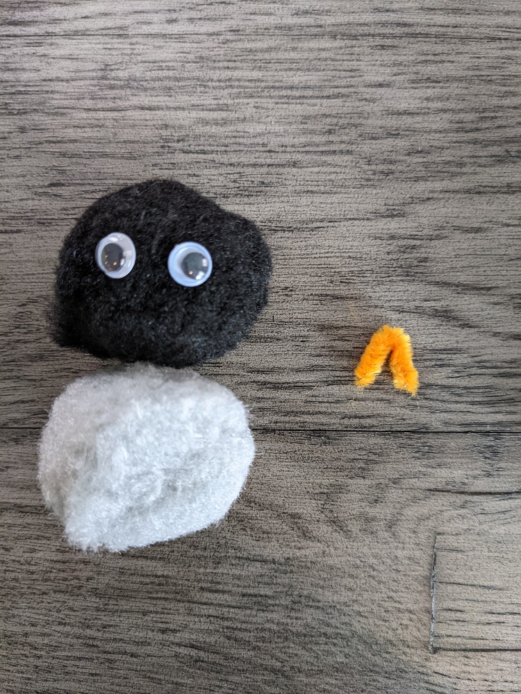 A Quick, Easy, & Inexpensive How-to – Pom Pom Penguin Craft ...