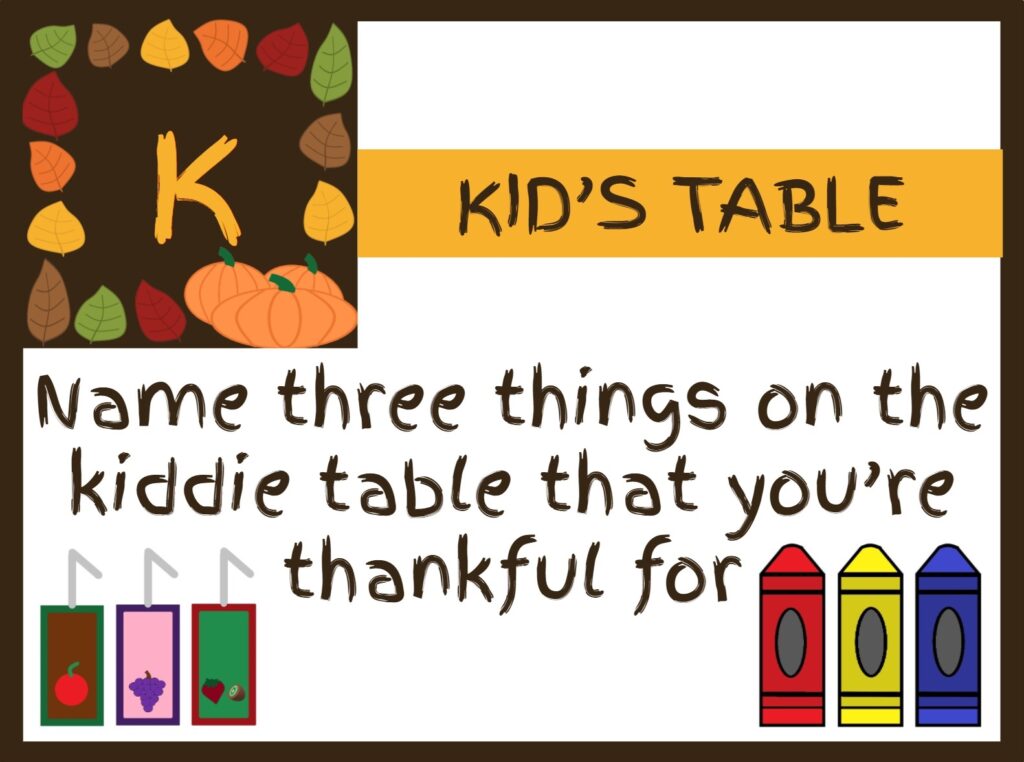A Simple & Easy Thanksgiving Acrostic Activity to Add to Your Family ...