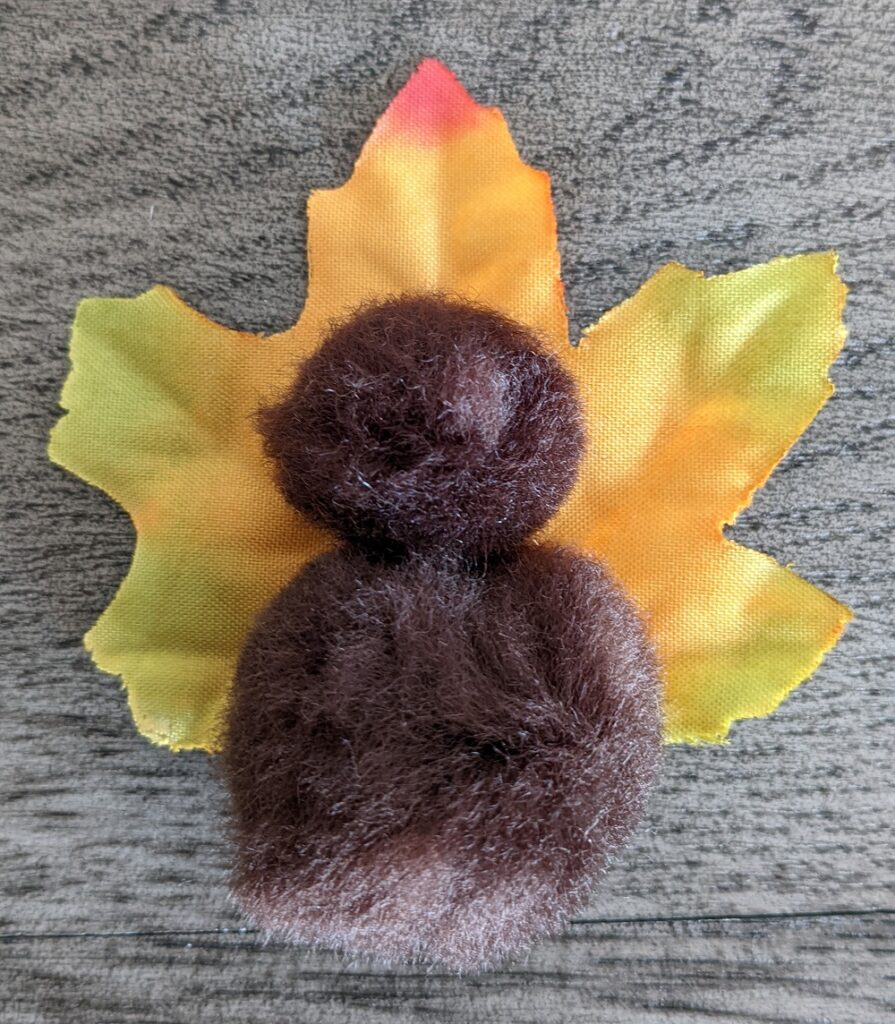 A Quick, Easy, & Inexpensive How To – Pom Pom Turkey Craft – Frolicking ...