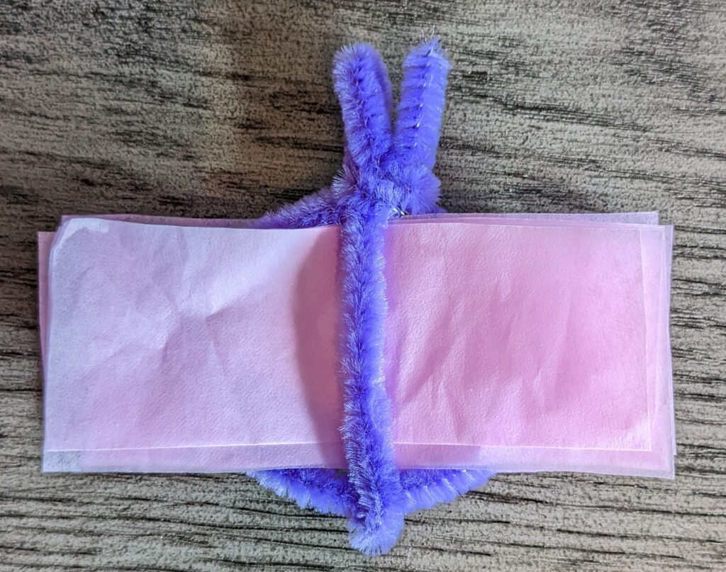 Easy & Inexpensive How to – A Pipe Cleaner & Tissue Butterfly Craft ...