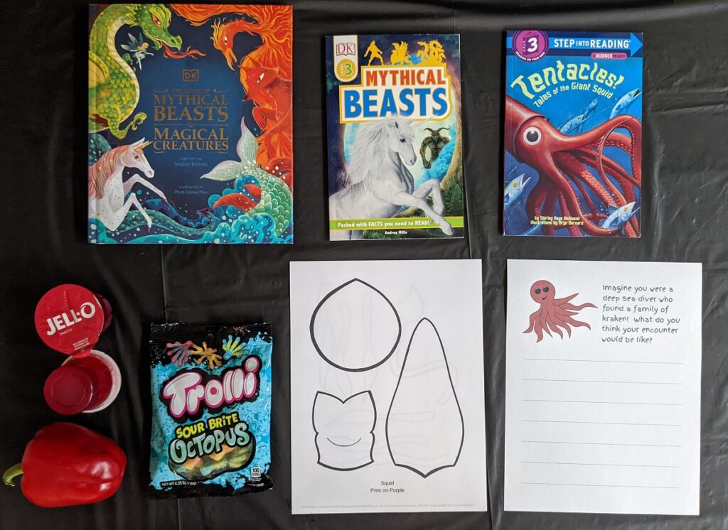 Magic in Learning: A Mythical Creature Week – Kraken Day – Frolicking ...