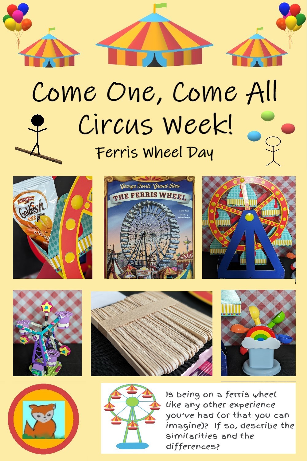 Come One, Come All! It’s Circus Week – Amazing At Home Learning Fun ...