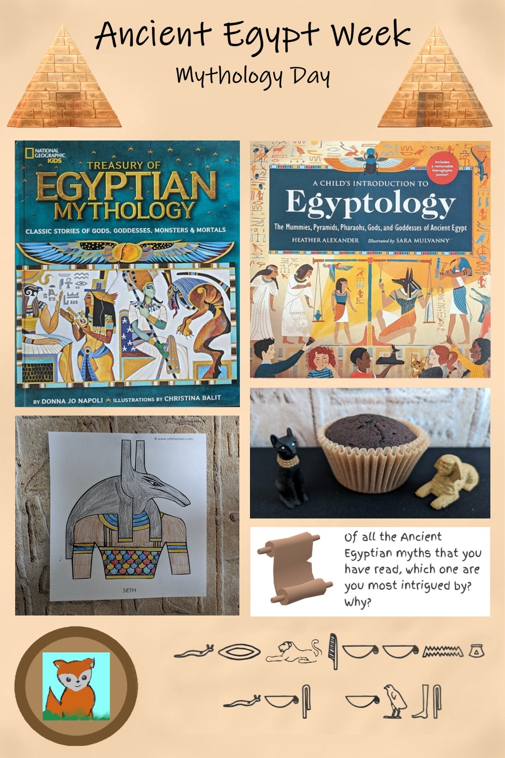 An Amazing At Home Ancient Egypt Week – Mythology Day! – Frolicking Fox ...