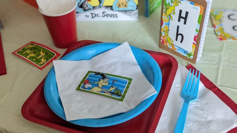 An AMAZING Dr. Seuss Party – Easy & Inexpensive Ideas – Frolicking Fox Cubs