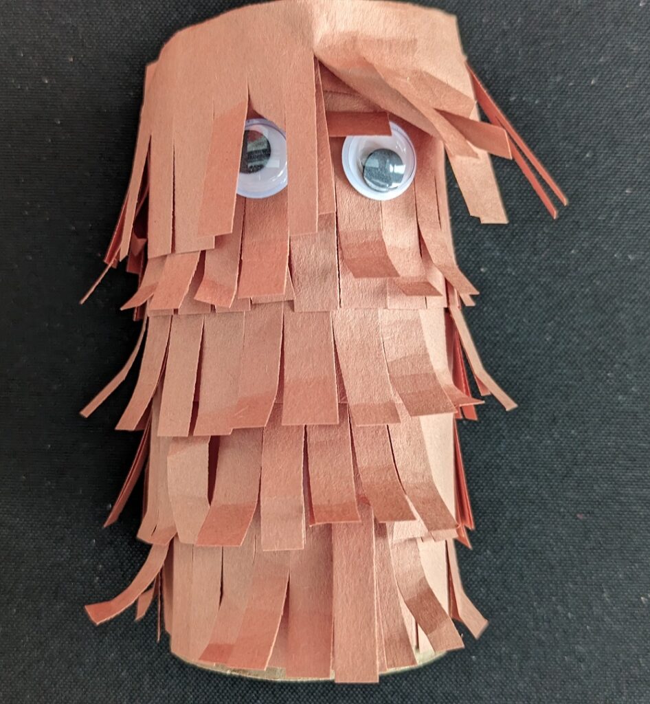 An Easy & Inexpensive Bigfoot Craft – Step By Step – Frolicking Fox Cubs