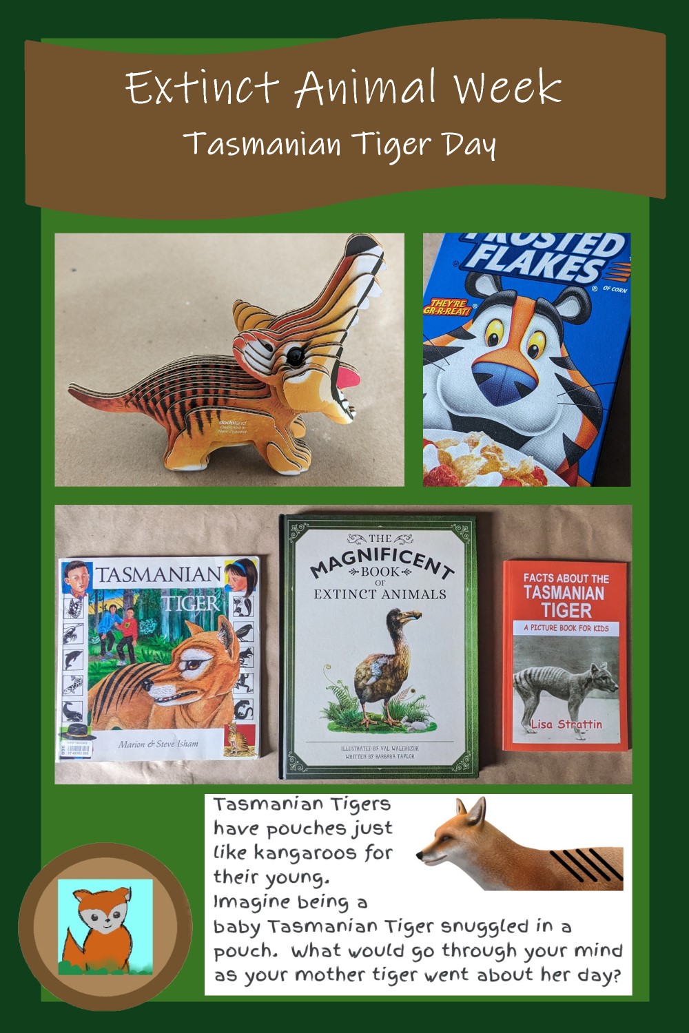 Blast to the Past – Awesome Extinct Animal Week: Tasmanian Tigers ...