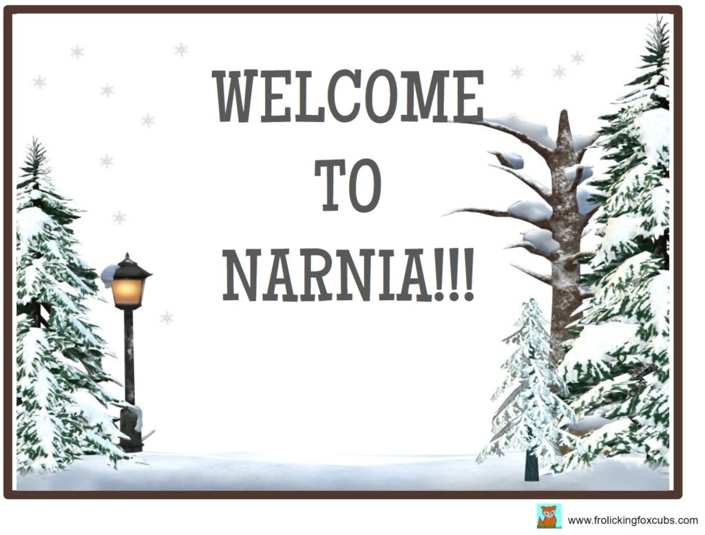 Printables For A Magically Amazing Narnia Party! – Frolicking Fox Cubs