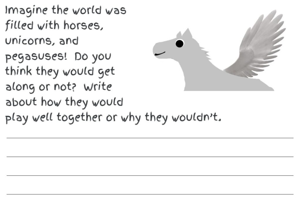 Magic in Learning: Mythical Creature Week – A Soaring Pegasus Day ...