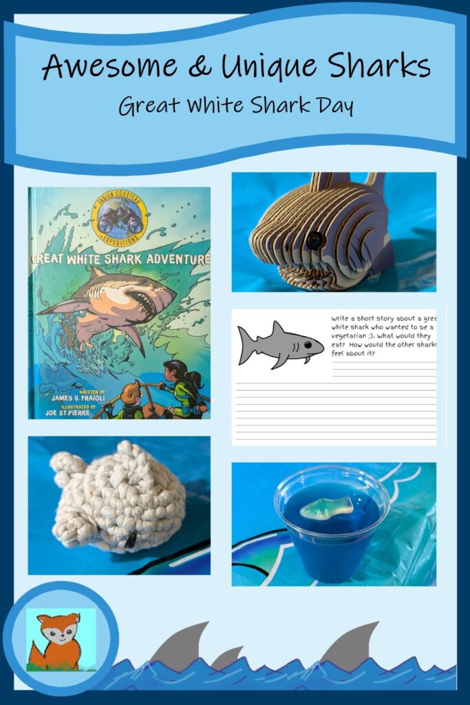 Awesome Sharks – A Week Full of Learning Fun – Frolicking Fox Cubs