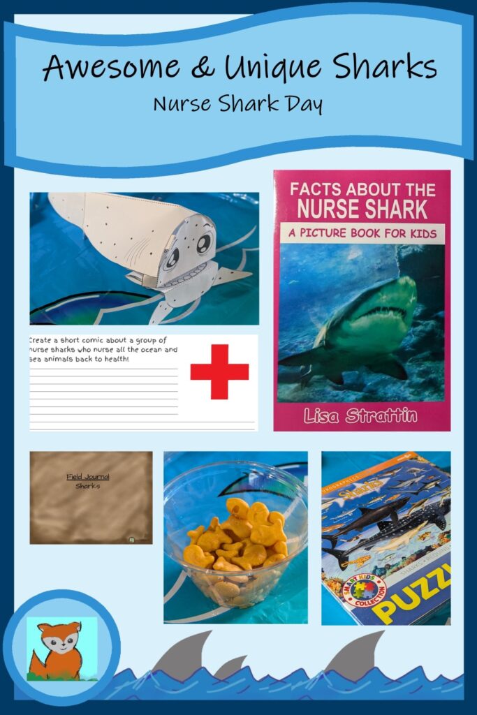 Awesome Sharks – A Week Full of Learning Fun – Frolicking Fox Cubs