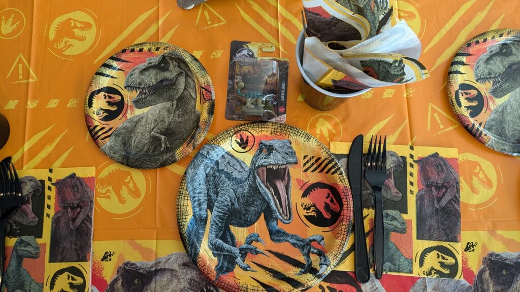 An Amazing Jurassic World: Camp Cretaceous Inspired Party – Frolicking ...
