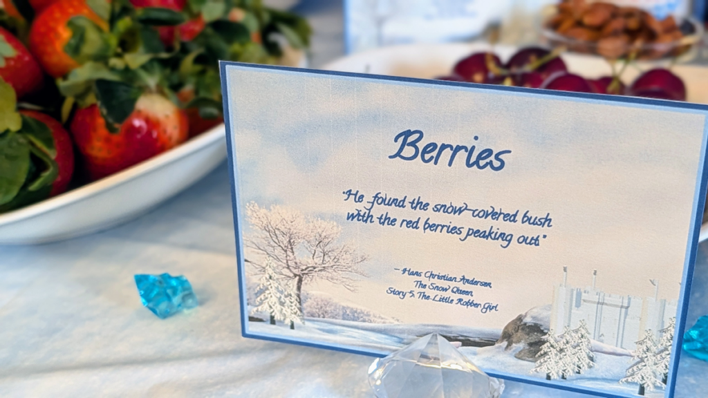 Printables for an Amazing Snow Queen Party – Frolicking Fox Cubs